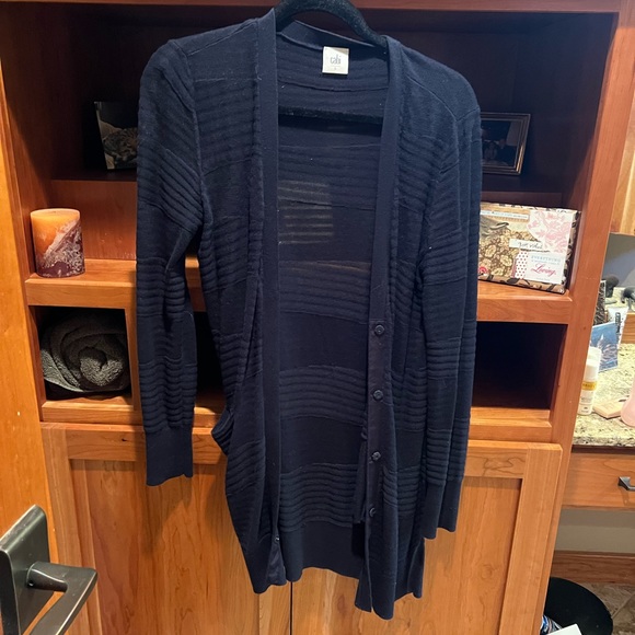 CAbi | Sweaters | Cabi Navy Blue Cardigan | Poshmark